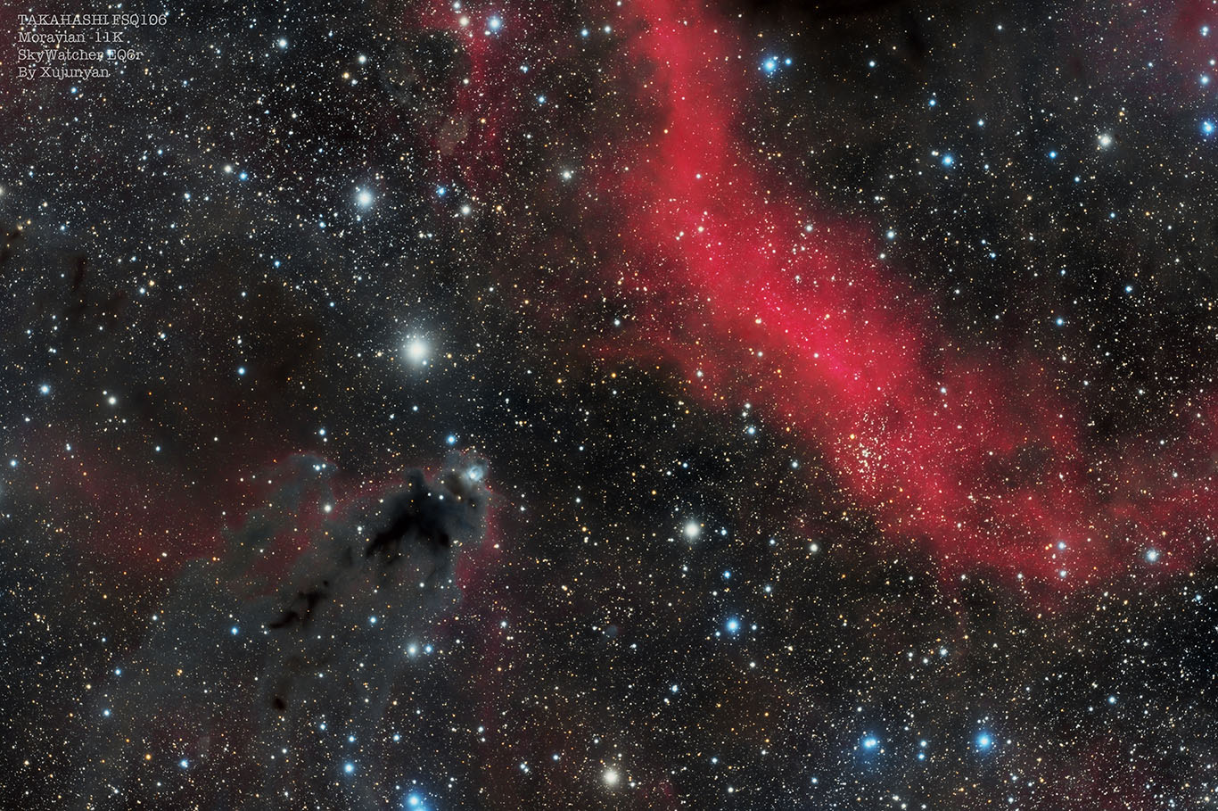 布吉人暗云（LDN1622）和巴纳德环 - 星迹旅课共享天文台